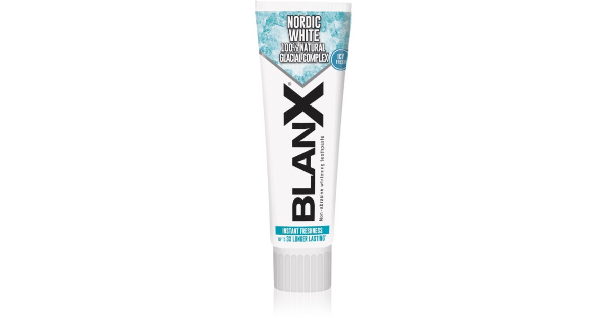 BlanX Nordic White whitening toothpaste with minerals | notino.co.uk