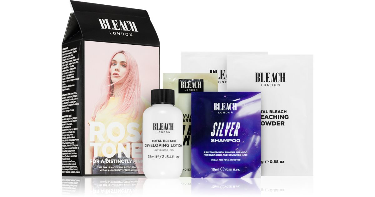 Bleach London Toner Kit Halv-permanent hårfärg för blont hår | notino.se