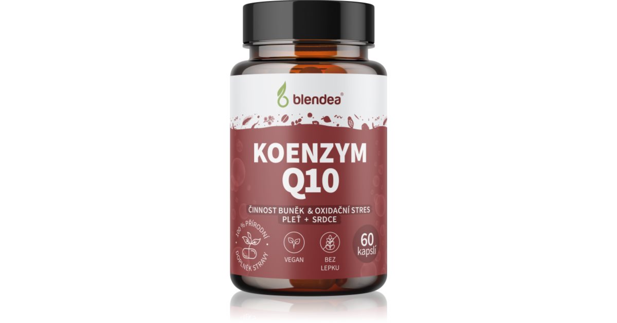 Blendea Koenzym Q10 kapsle pro podporu ochrany buněk před oxidativním stresem | notino.cz