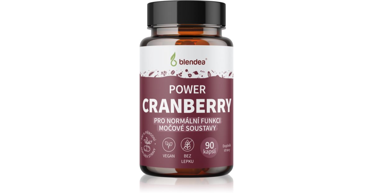 Blendea Power Cranberry kapsle pro zdraví močových cest | notino.cz