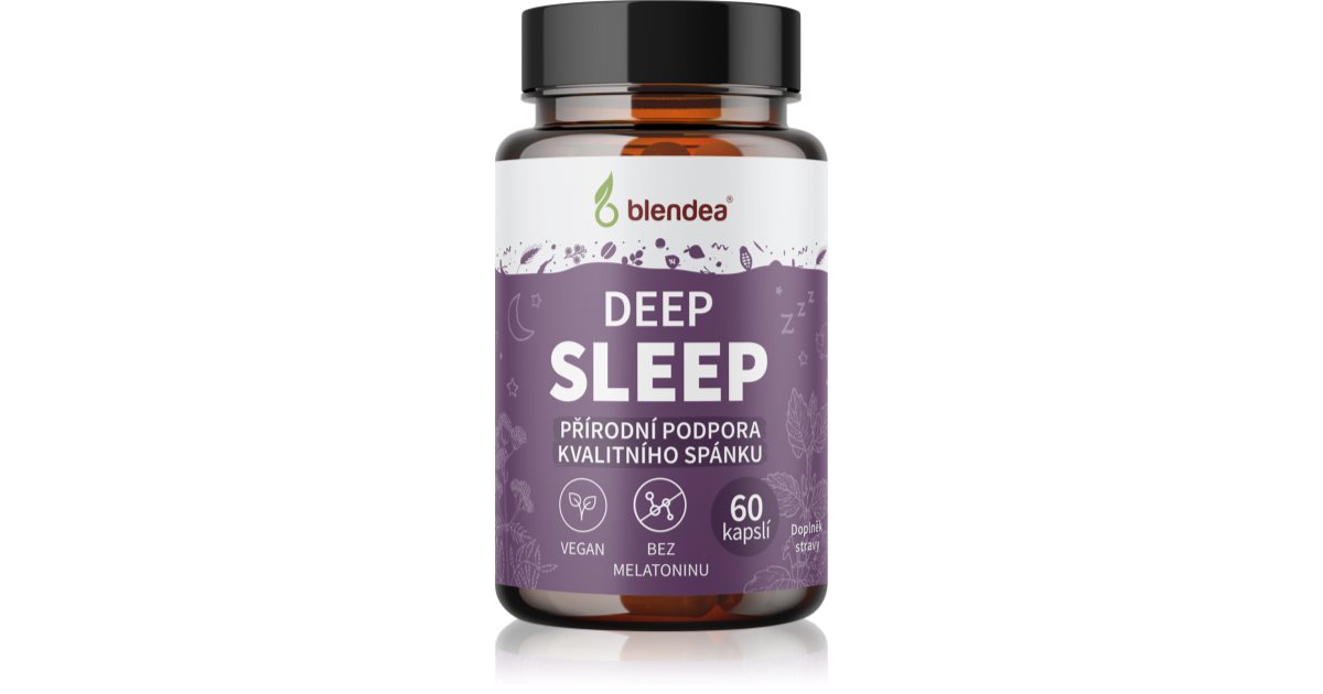Blendea Deep Sleep podpora spánku a regenerace recenze | notino.cz