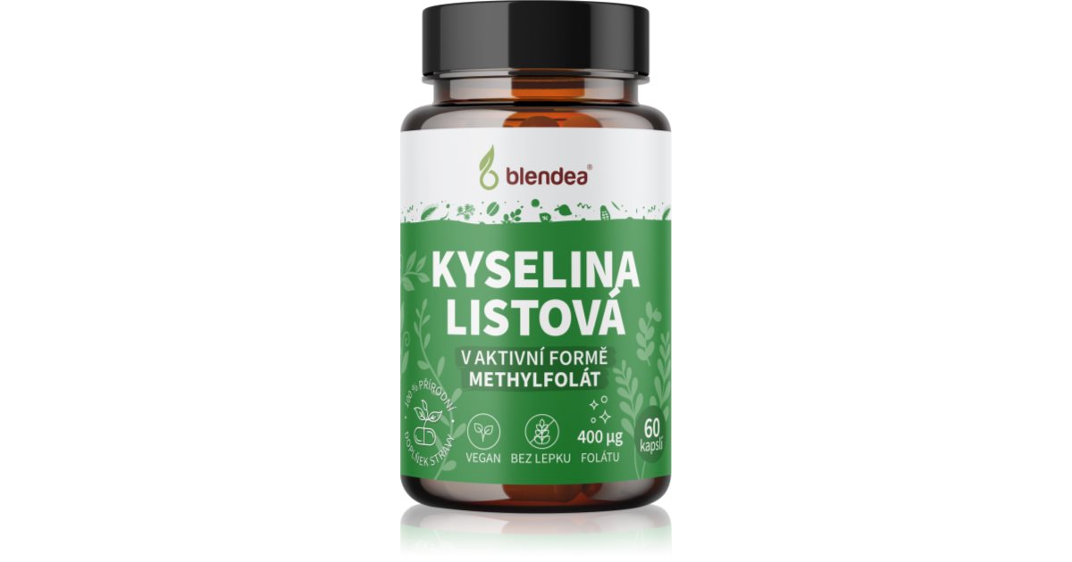 Blendea Kyselina listová kapsle s kyselinou listovou | notino.cz