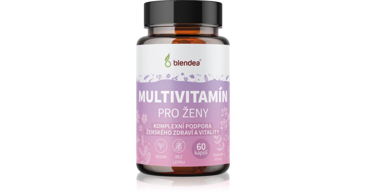 Blendea Multivitamín pro ženy komplexní multivitamín s minerály pro ...