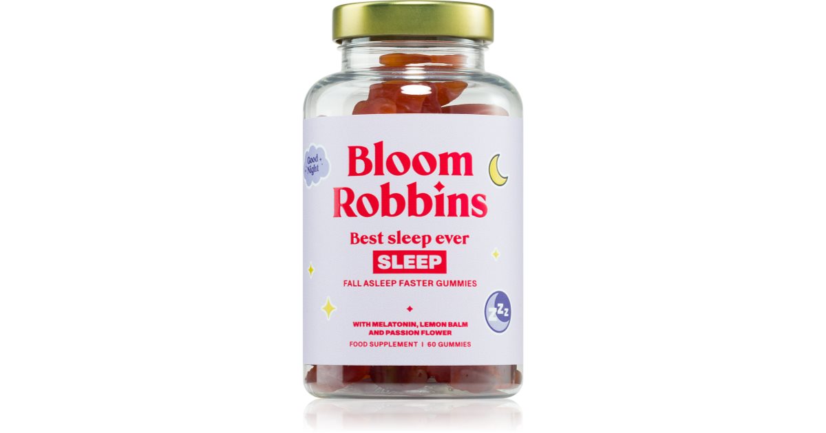 Bloom Robbins Best SLEEP ever - Fall asleep faster gummies | notino.pl