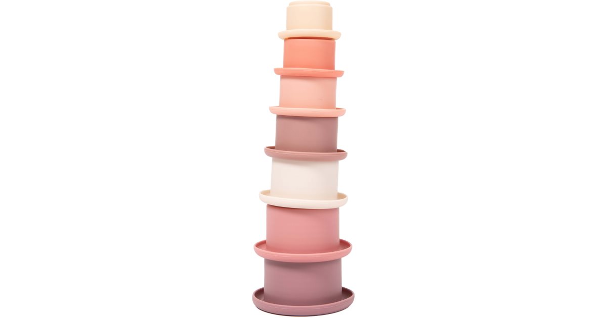 Bo Jungle B- Stacking Cups Lovely Pink stackable cups for the bath ...