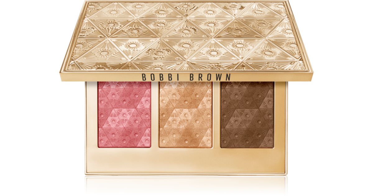 Bobbi Brown Holiday Luxe Cheek & Highlighting Palette highlighter and ...