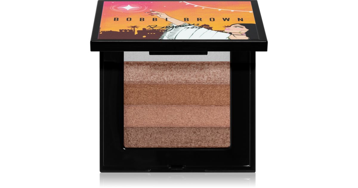 Bobbi Brown Bayan Yasien Shimmer Brick kompakt púderes élénkítő arcra ...
