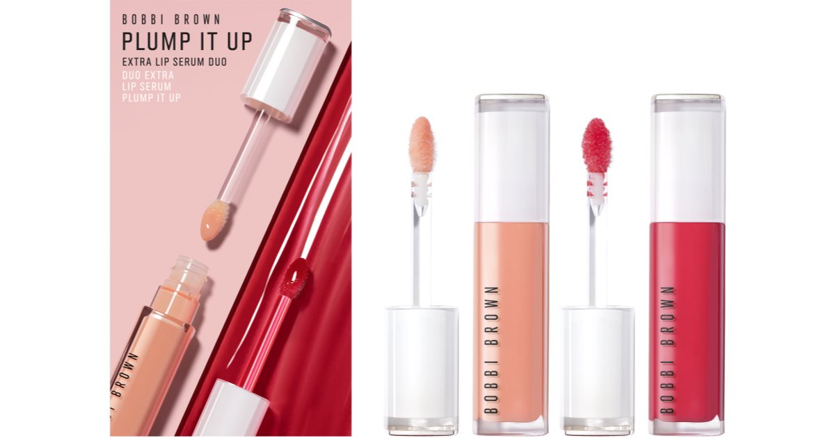 Bobbi Brown Promotional Flex Sets Extra Plump&Shine Lip Duo Gift Set ...