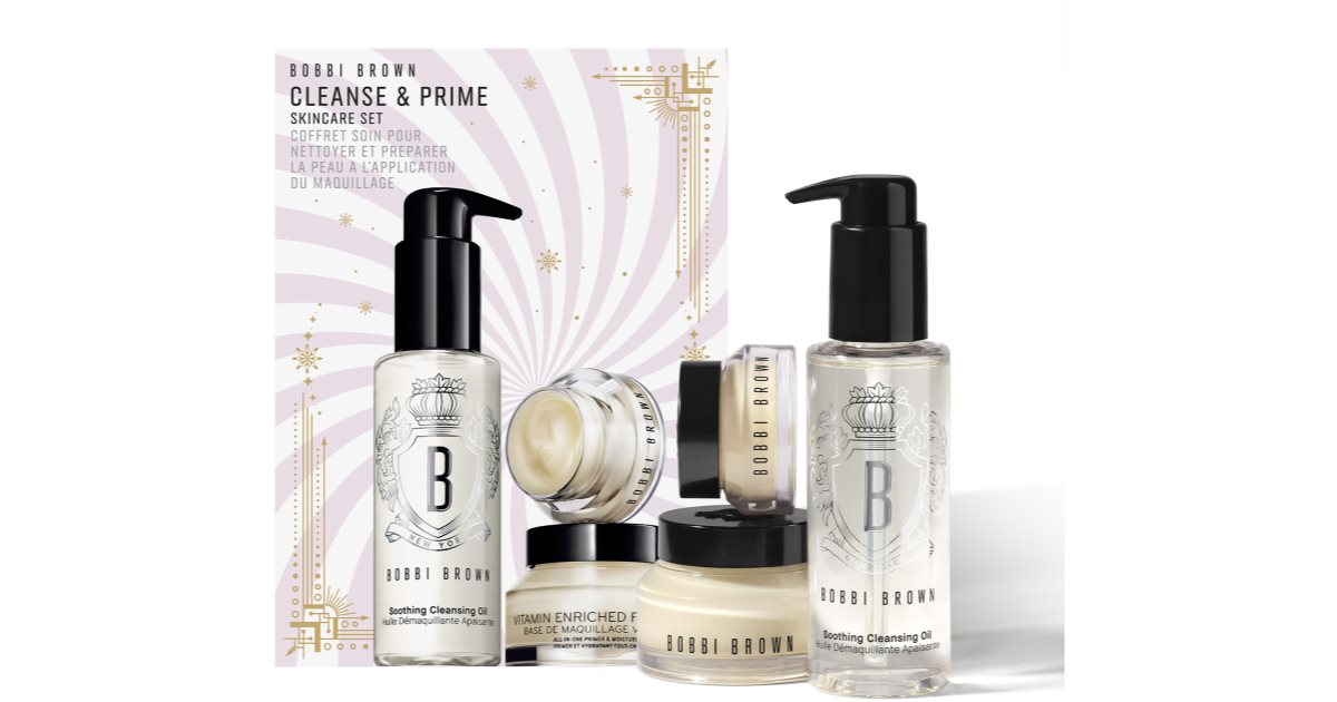 Bobbi Brown Holiday Cleanse & Primer Skincare Set Gift Set for flawless ...