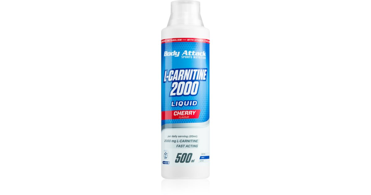 Body Attack L-Carnitine-Liquid 2000 Getränk für Sportler | notino.at