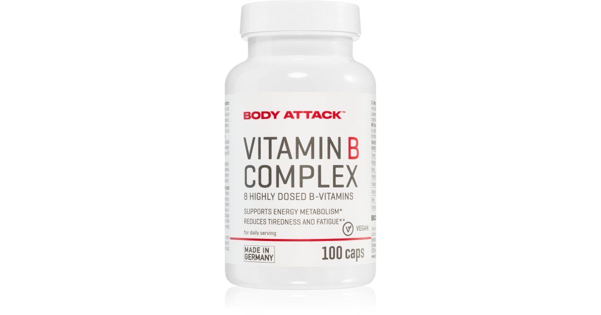 Body Attack B-Complex Bio Vitamin B-Komplex | notino.ch