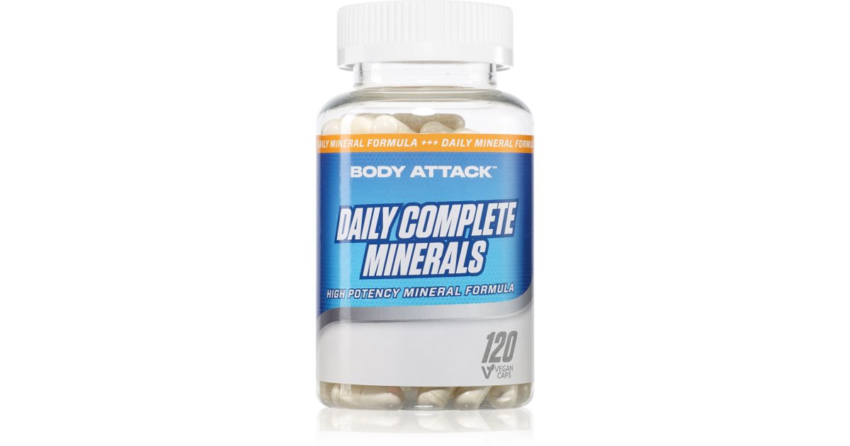 Body Attack Daily Complete-Minerals Mineral- und Vitaminkomplex ️ notino.de