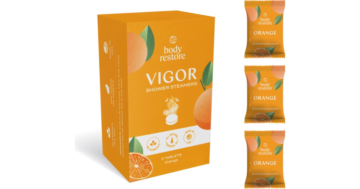 Body Restore Vigor Shower Steamers pastilles pour la douche | notino.fr