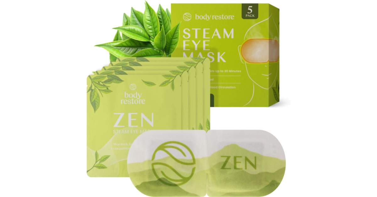 Body Restore Steam Eye Mask Green Tea eye contour mask | notino.co.uk