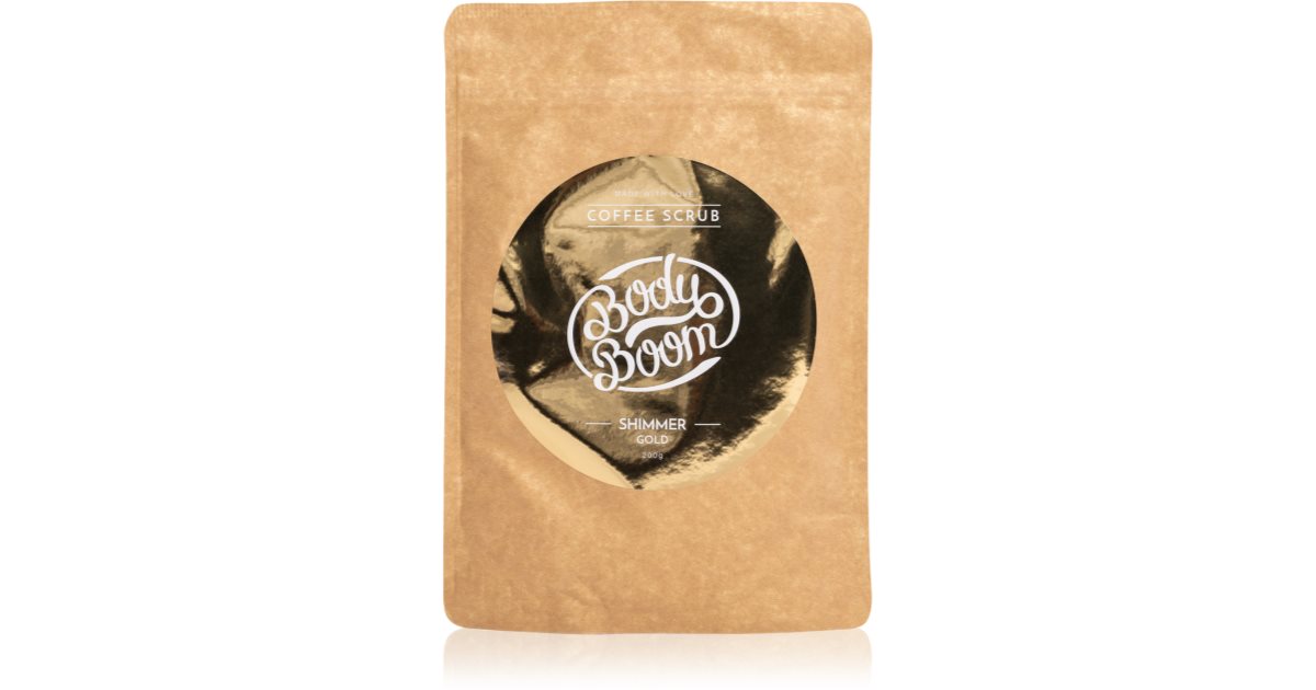 BodyBoom Shimmer Gold Coffee Body Scrub | notino.co.uk