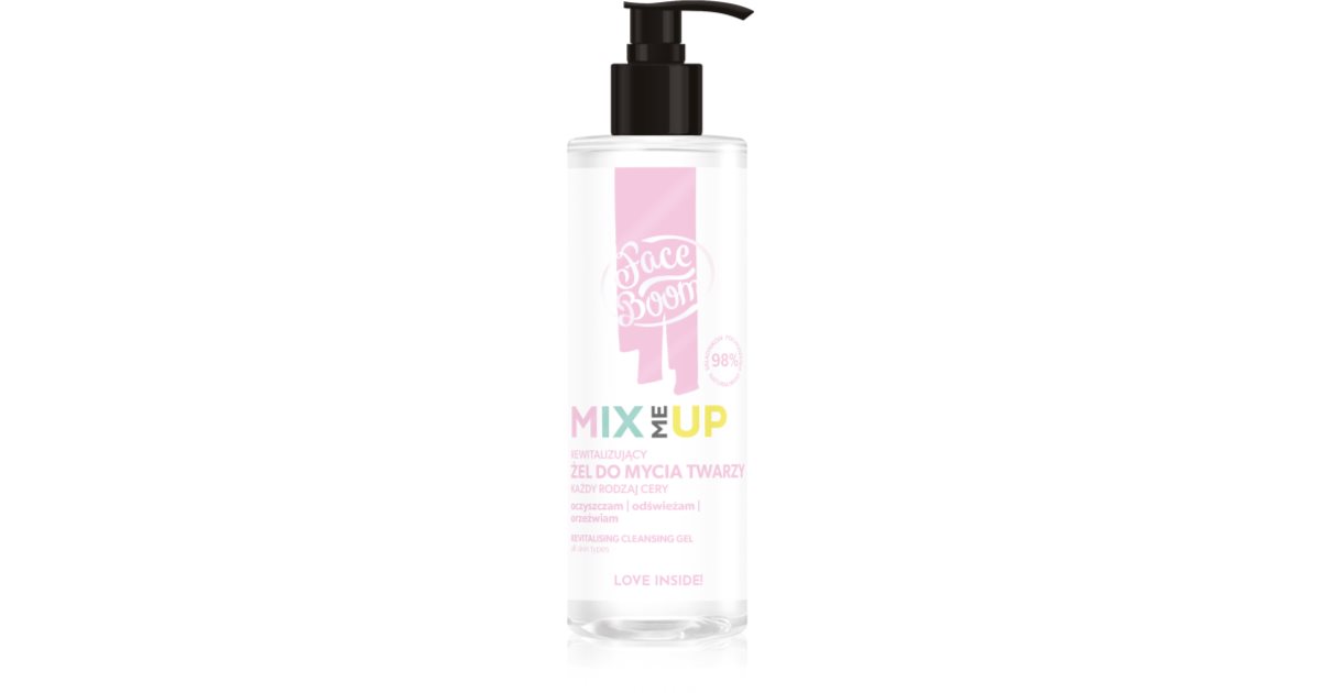 BodyBoom Mix Me Up Revitalizing Face Wash Gel wash gel for all skin ...
