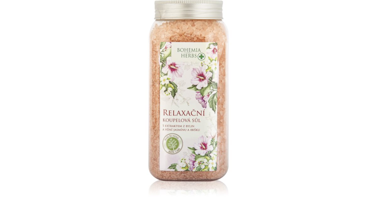 Bohemia Gifts & Cosmetics Bohemia Herbs Jasmine & Hibiscus sel de bain ...