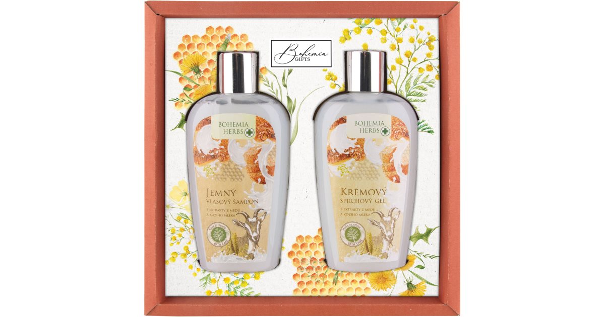Bohemia Gifts & Cosmetics Bohemia Herbs Honey & Goat Milk gift set ...