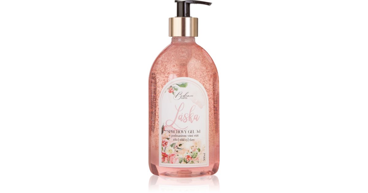 Bohemia Gifts & Cosmetics Little House Of Love gel doccia 3 in 1 ...