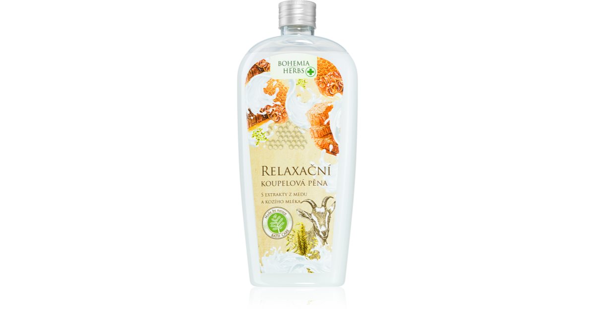 Bohemia Gifts & Cosmetics Bohemia Herbs Honey & Goat Milk bubble bath ...