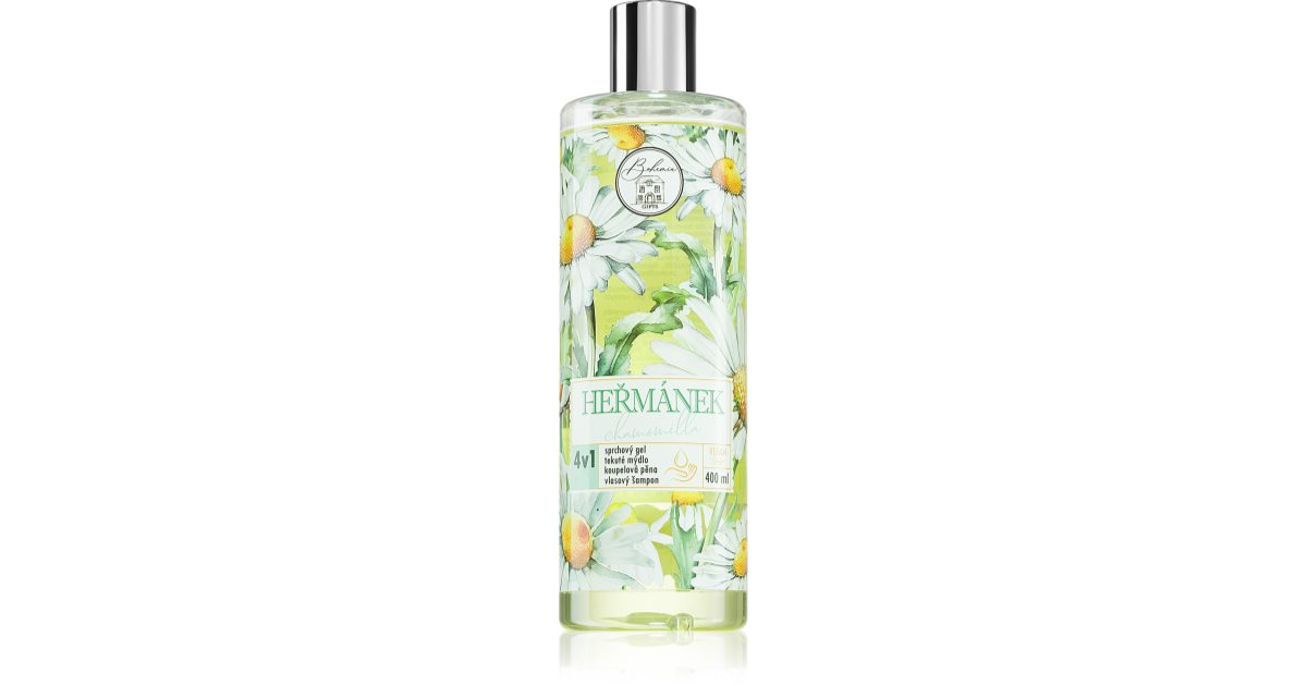 Bohemia Gifts & Cosmetics Flower Line Chamomilla cleansing gel for body ...