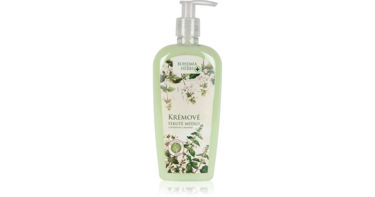 Bohemia Gifts & Cosmetics Bohemia Herbs Lemon Balm savon liquide ...