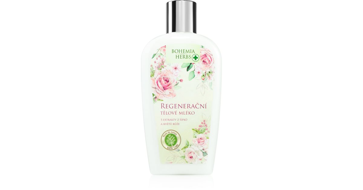 Bohemia Gifts & Cosmetics Bohemia Herbs Rose Extract body lotion ...
