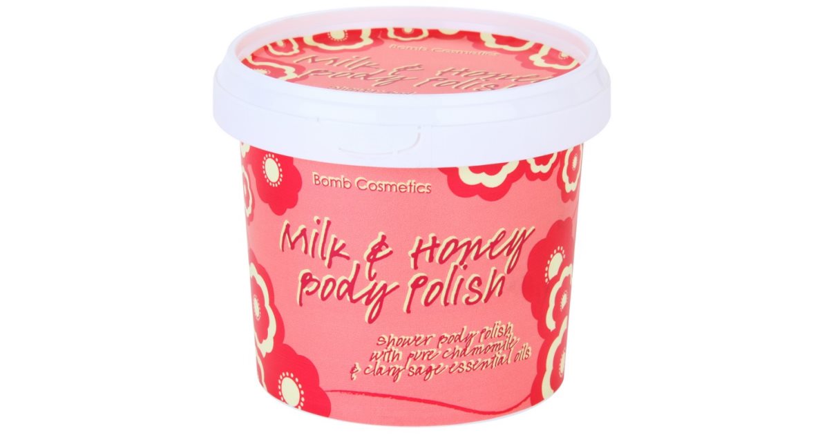 Bomb Cosmetics Milk & Honey душ пилинг | notino.bg