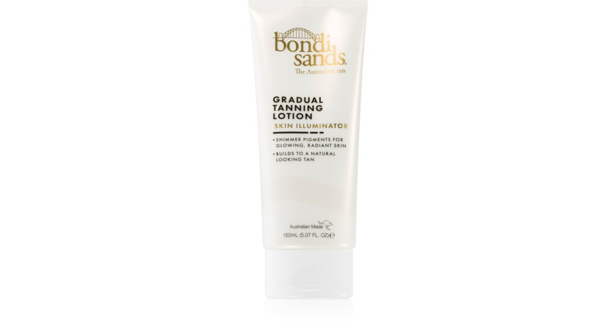 Bondi Sands Gradual Tanning Lotion Skin Illuminator loção corporal ...