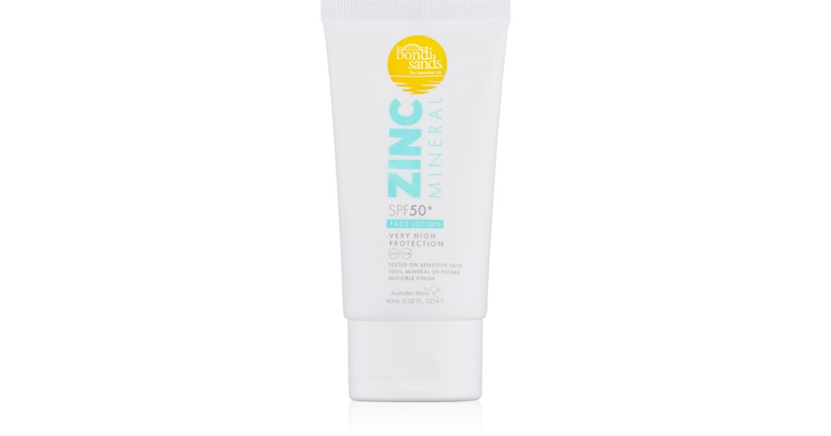 Bondi Sands SPF 50+ Zinc Mineral Face Lotion mineral suntan lotion for ...