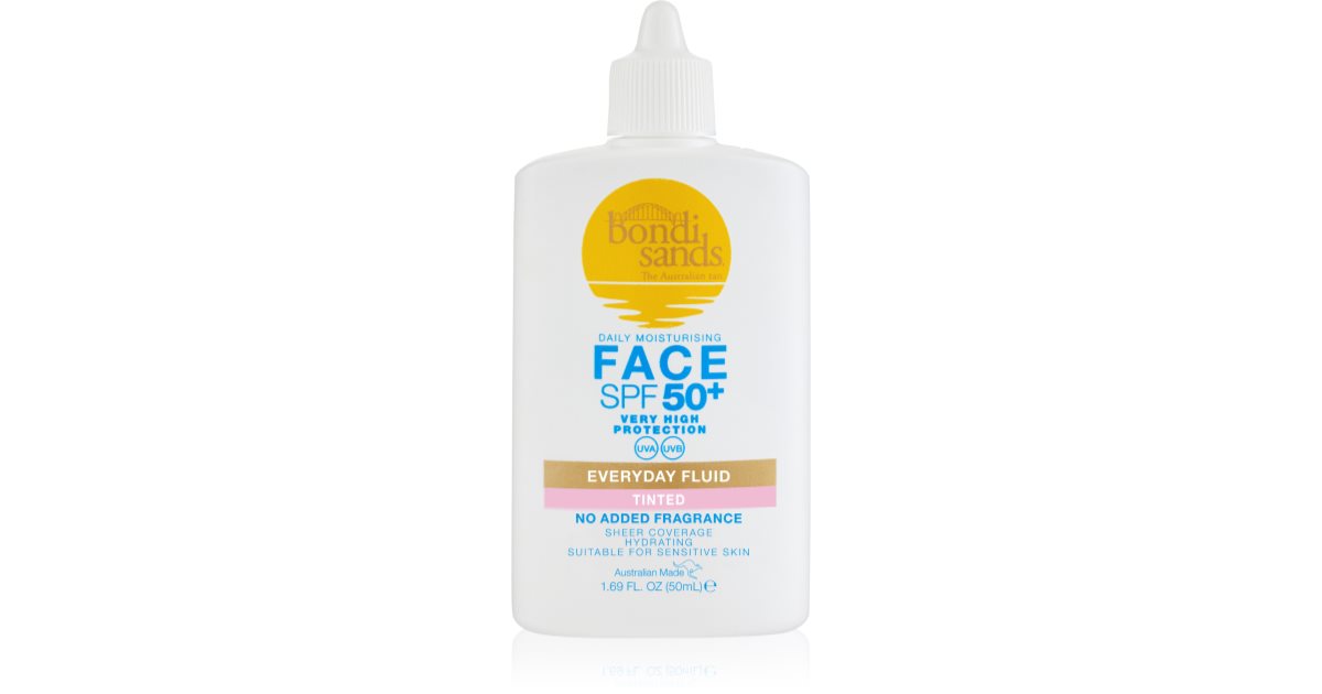 Bondi Sands SPF 50+ Everyday Face Fluid lengvos tekstūros fluidas su ...