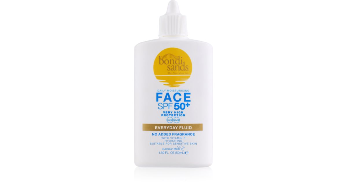 Bondi Sands SPF 50+ Everyday Face Fluid face sun fluid SPF 50+ | notino ...
