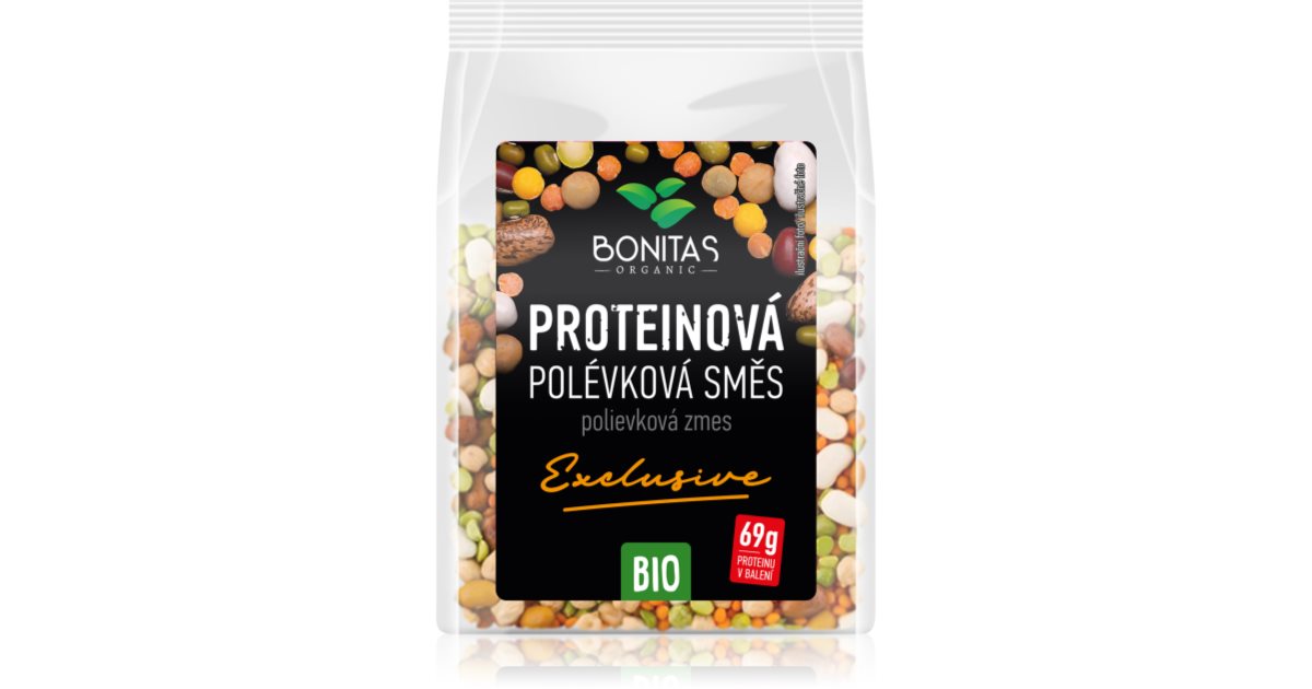 Bonitas Proteinová polievková zmes Exclusive strukoviny | notino.sk