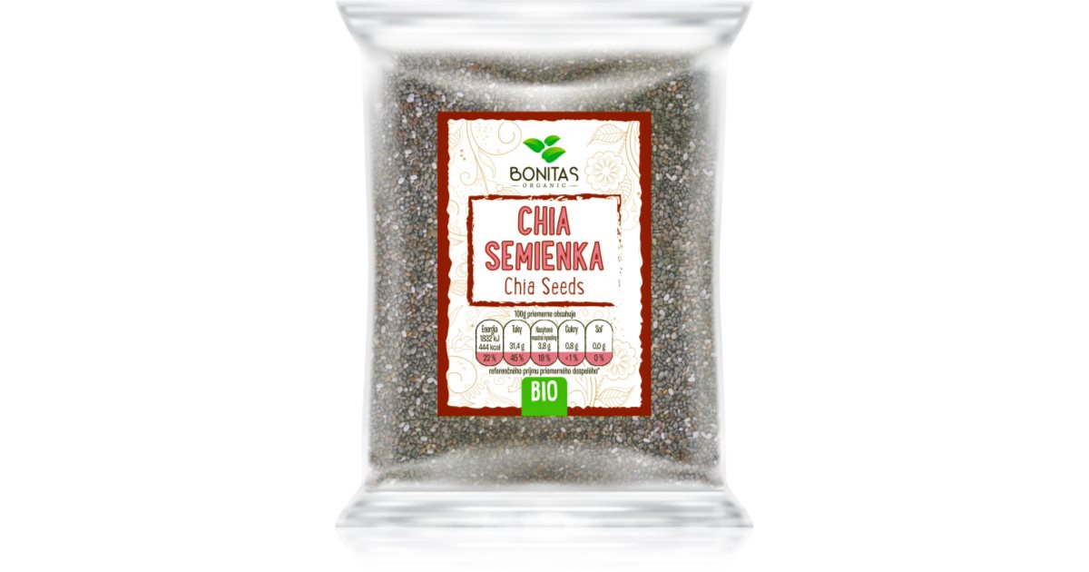 Bonitas Chia semínka BIO semínka v BIO kvalitě | notino.cz