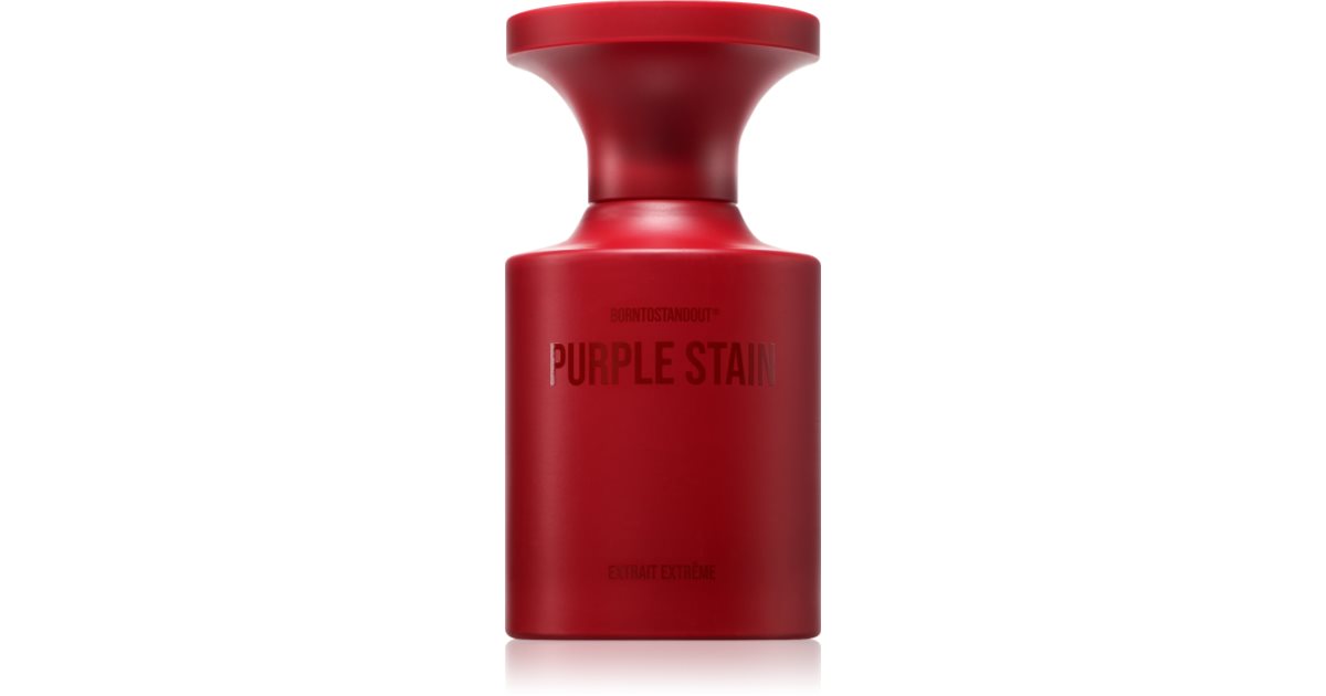BORNTOSTANDOUT Purple Stain perfume extract unisex | notino.co.uk