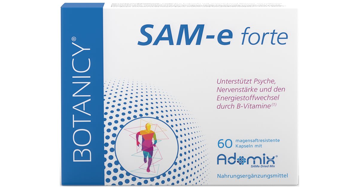 Botanicy SAM-e forte Kapseln mit Pflanzenextrakten ️ notino.de