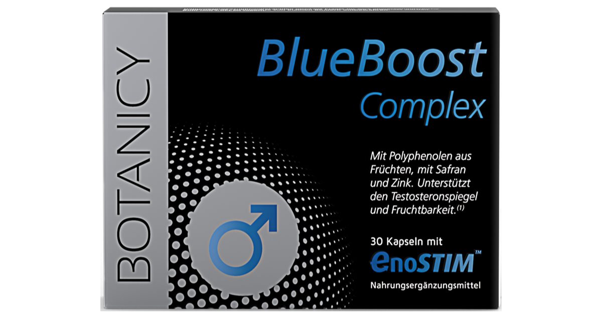 Botanicy BlueBoost Complex Nahrungsergänzungsmittel für Ihr Wohlbefinden