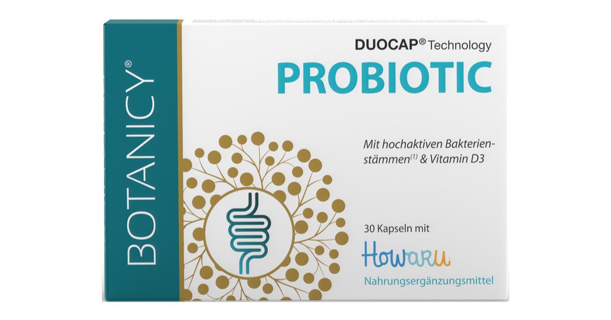 Botanicy Probiotic Duocap Nahrungsergänzungsmittel für Ihr Wohlbefinden ...