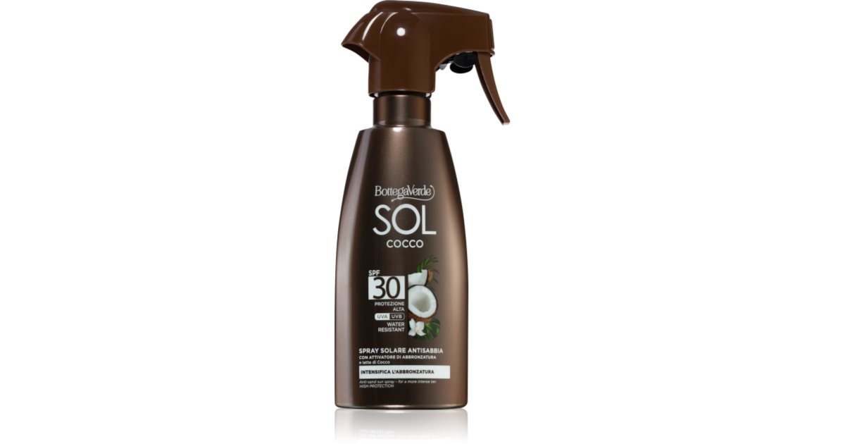 Bottega Verde Sol Cocco Waterproof Spray for tanning | notino.ie
