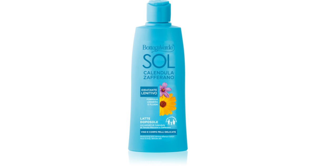 Bottega Verde Sol Calendula & Zafferano Päevitusjärgne losjoon kehale ...