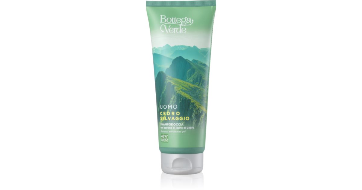 Bottega Verde Cedro Selvaggio gel de douche et shampoing 2 en 1 | notino.fr