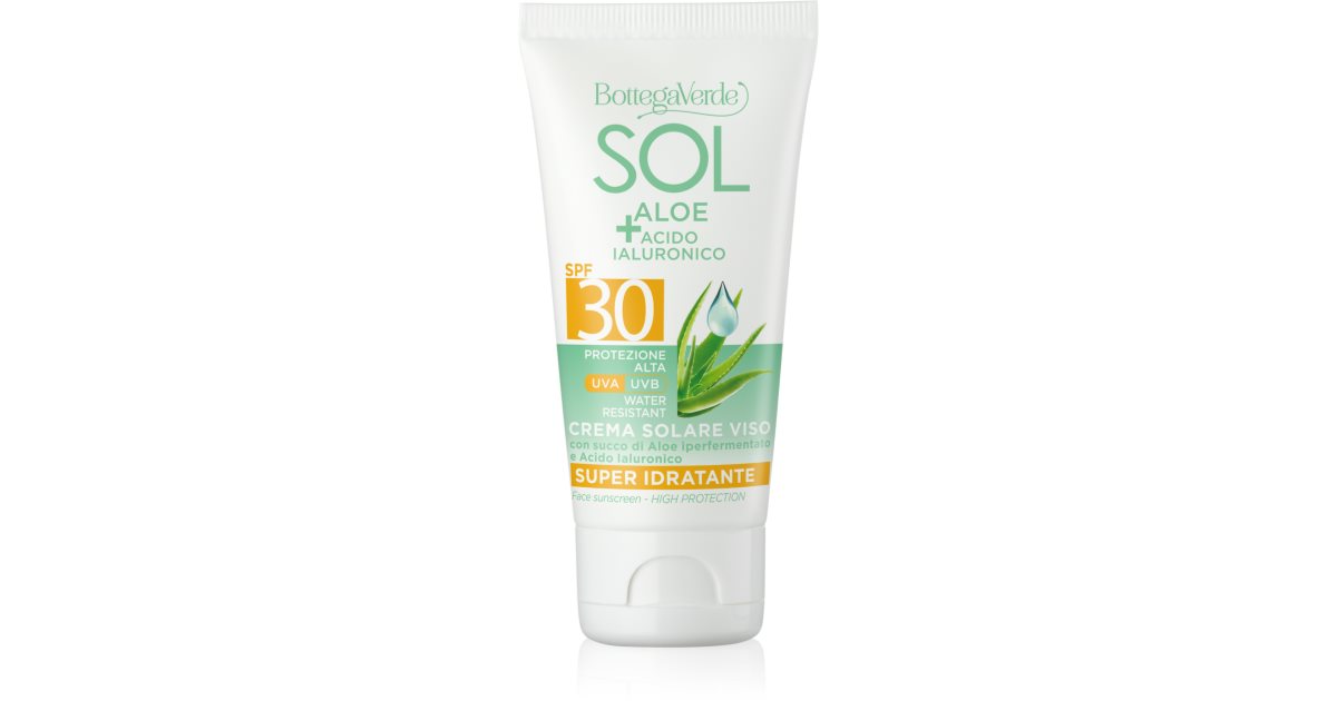 Bottega Verde Sol Aloe Face Sun Cream with aloe vera | notino.ie