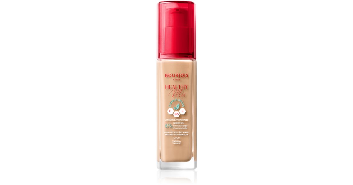 Bourjois Healthy Mix rozjasňující hydratační make-up 24h | notino.cz