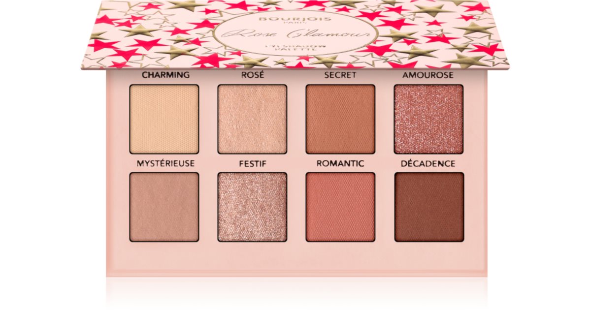 Bourjois Rose Glamour paletka očních stínů recenze | notino.cz
