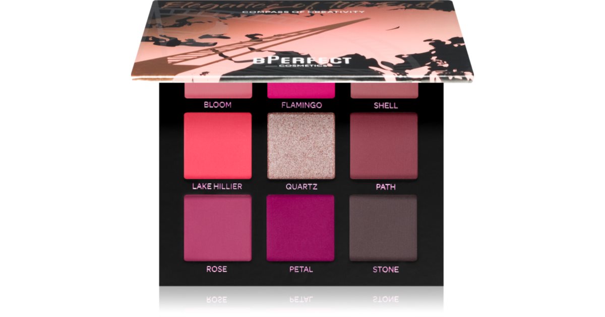 BPerfect Compass of Creativity East Emeralds Palette oogschaduw palette ...