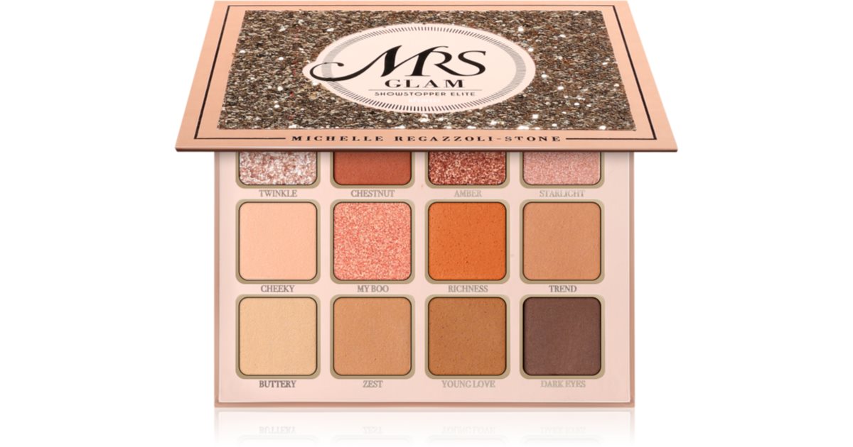BPerfect Mrs Glam Showstopper Elite Palette eyeshadow palette | notino ...