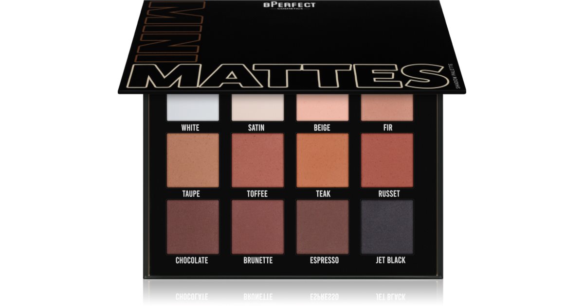 BPerfect MiniMattes palette de fards à paupières | notino.fr
