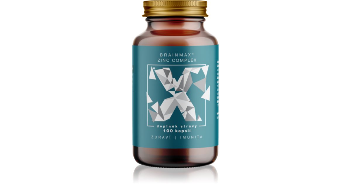 BrainMax Zinc Complex kapsle pro podporu imunitního systému, krásné ...