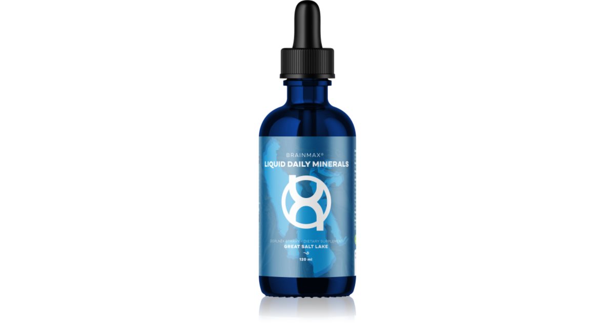 BrainMax Liquid Daily Minerals komplex minerálů k zajištění ...