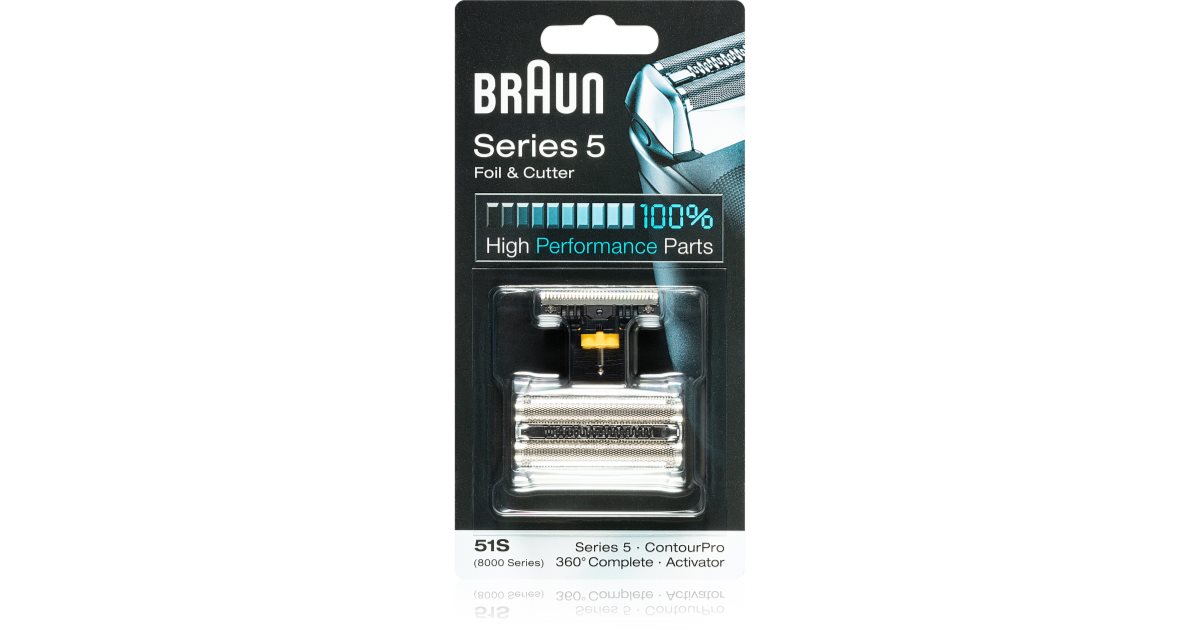 Braun Series 5 Foil & Cutter 51S Blade | notino.ie